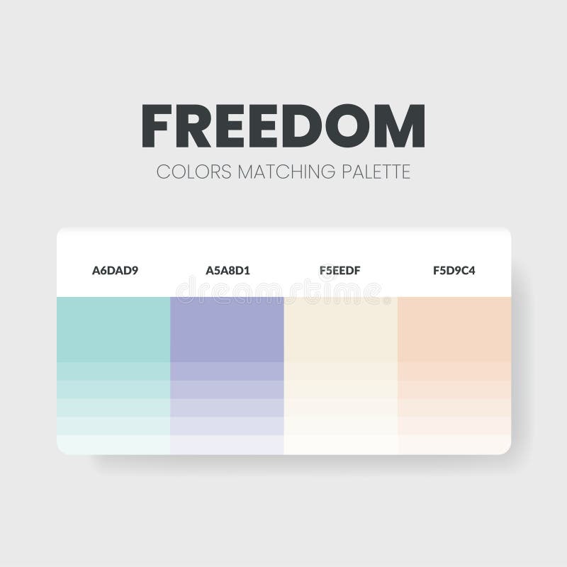 Freedom Color Palette or Color Schemes are Trends Combinations and ...