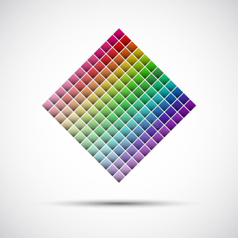 Color Chart Palette Swatches Stock Illustrations – 1,695 Color Chart ...