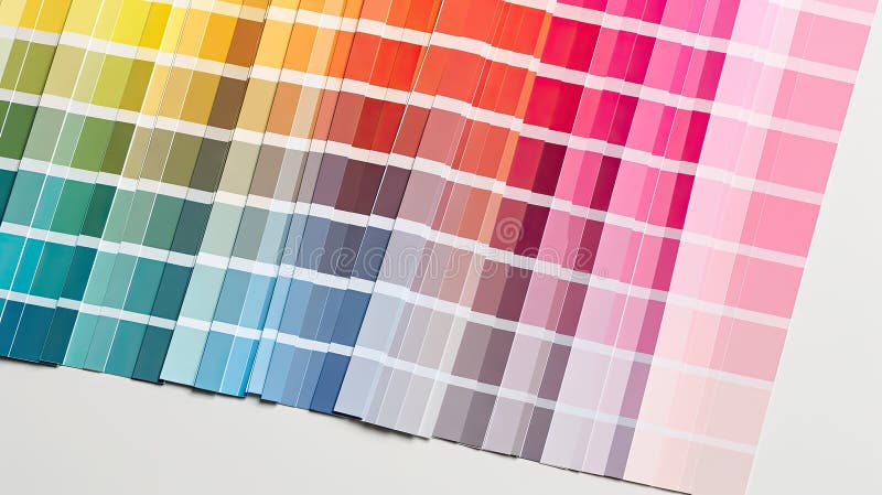 Color Pallets According To Pantone for 2024 Stock Illustration ...