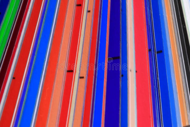 Color Pallette, Cosmic Colors. Color Palette with Various Samples Stock ...