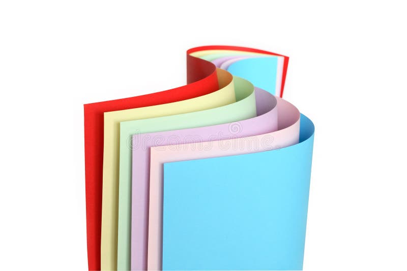 Color Paper stock photo. Image of multi, paper, design - 15919326