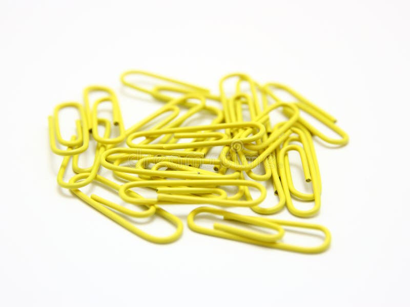 Color paper clips stock image. Image of clip, element - 16997183