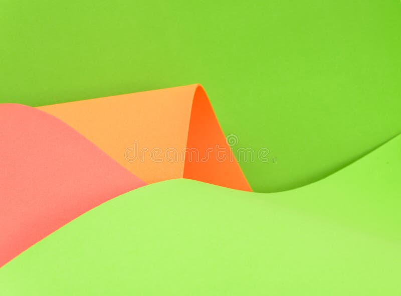 Color Paper Rolls and Bend Texture Background Full of Colors Stock ...