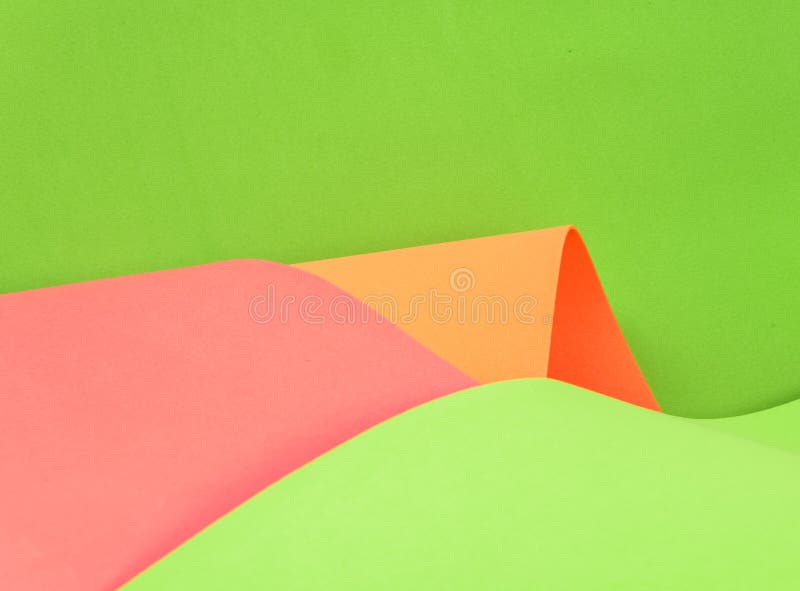 Color Paper Rolls and Bend Texture Background Full of Colors Stock ...