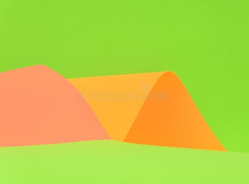 Color Paper Rolls and Bend Texture Background Full of Colors Stock ...