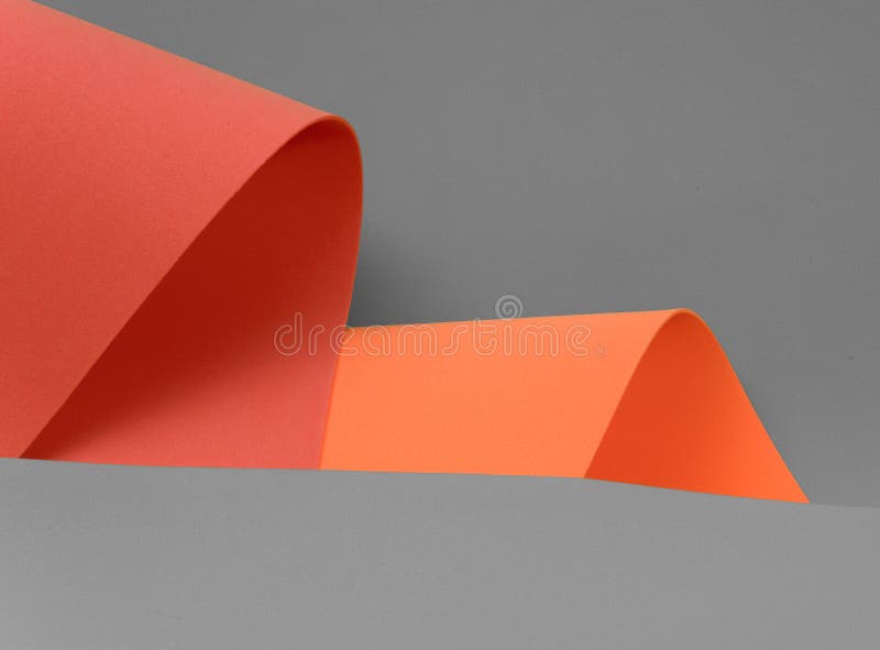 Color Paper Rolls and Bend Texture Background Full of Colors Stock ...
