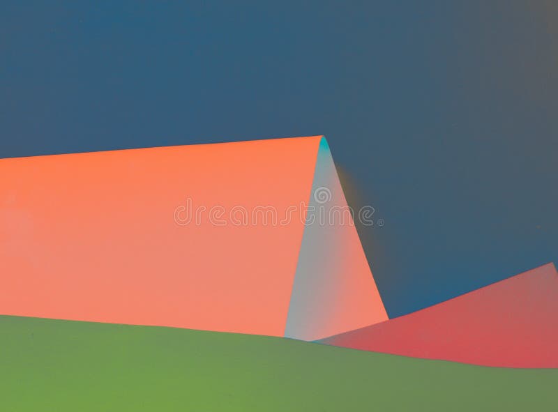 Color Paper Rolls and Bend Texture Background Full of Colors Stock ...