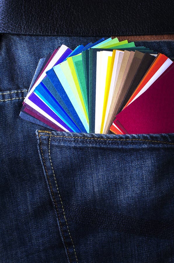 Color paper samples stock image. Image of decoration - 25793261