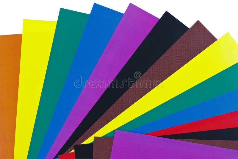 Color paper sheets stock photo. Image of create, black - 24568952