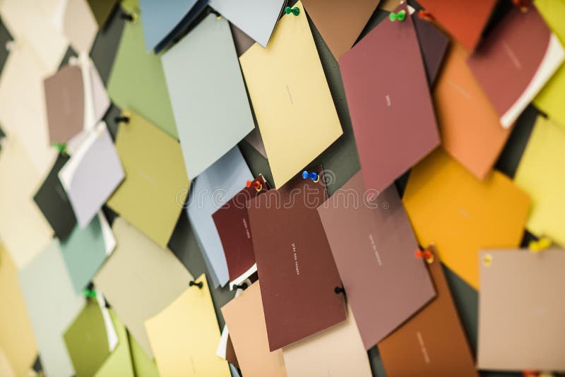 Color paper stickers stock photo. Image of paper, adhesive - 84314850