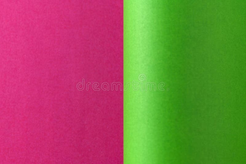 Color Paper. Paper Texture. Two Blank Colored Sheets of Paper Stock ...