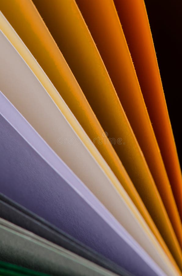 Color paper variety stock image. Image of spectrum, abstract - 34401211