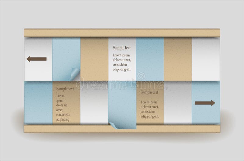 Color paper stock vector. Illustration of work, sheet - 37444195