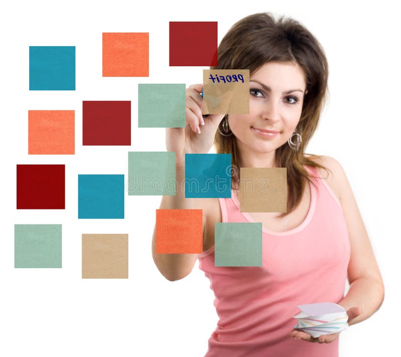 Color papers stock photo. Image of cardboard, female, blank - 5213122