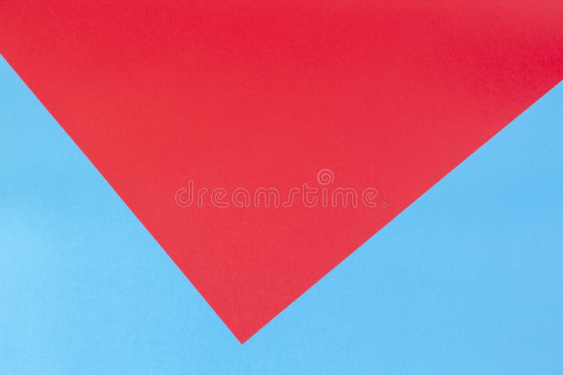 Color Papers Geometry Flat Composition Background with Red and Blue ...