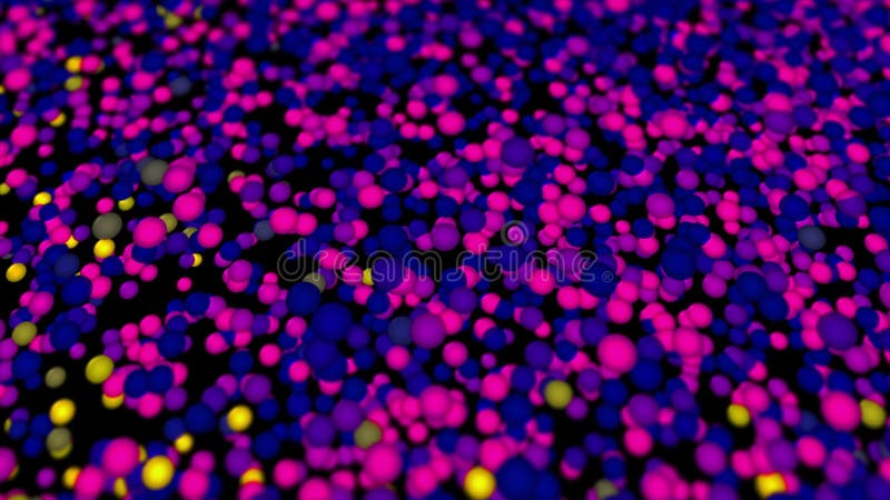 Color Particles Abstract Background Stock Footage - Video of endless ...