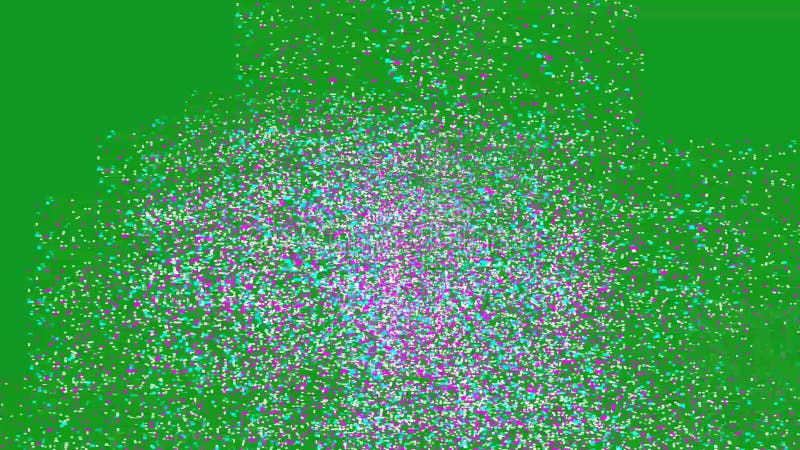 Color Particles with Green Screen Background Stock Footage - Video of ...