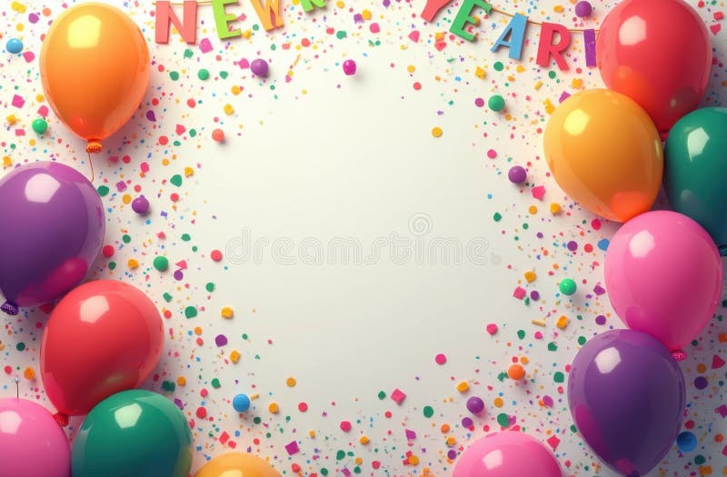 Color Party Celebration Frame at 13-12-2024 Stock Illustration ...
