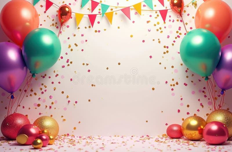 Color Party Celebration Frame at 13-12-2024 Stock Illustration ...