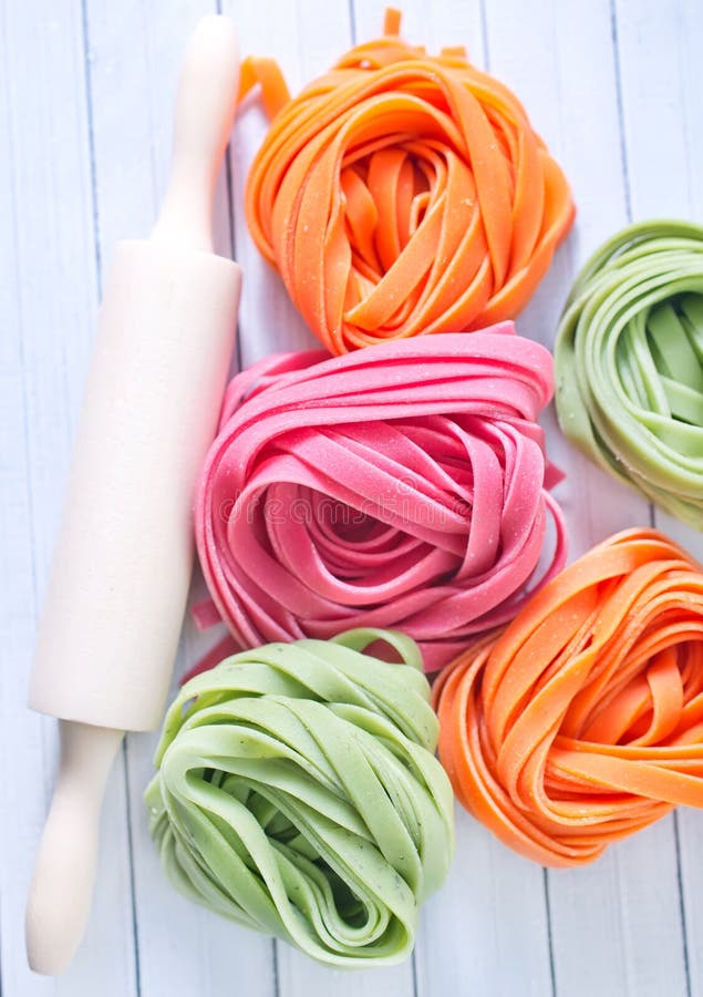 Color pasta stock image. Image of assortment, ingredient - 39832747