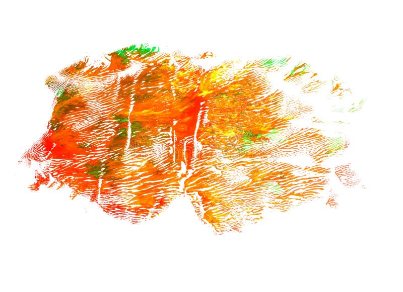 Color Pattern Print with Red Orange Green and Yellow Stock Illustration ...