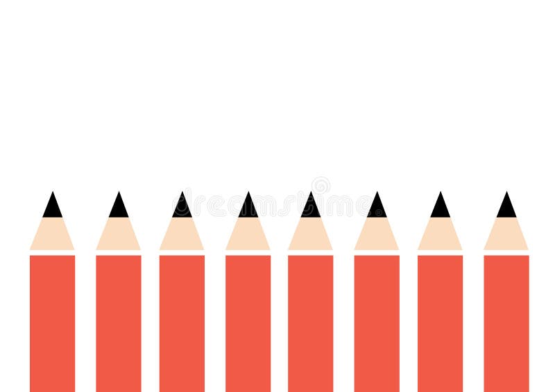 Wooden Color Pencil Arrow Stock Illustrations – 94 Wooden Color Pencil ...