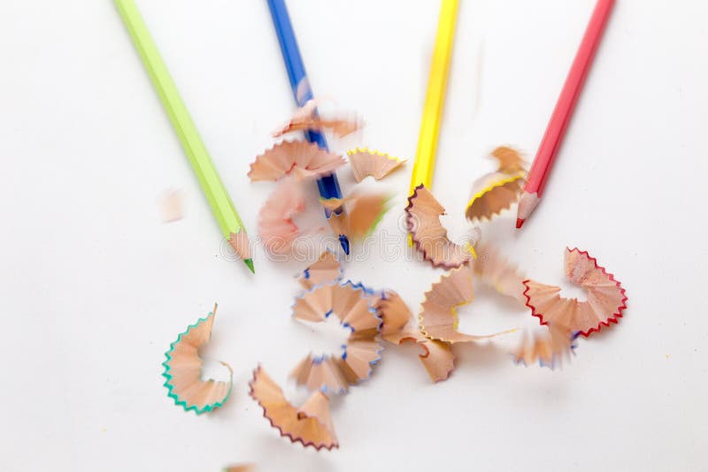 Falling crayons stock image. Image of candle, multi, descriptive - 16138611