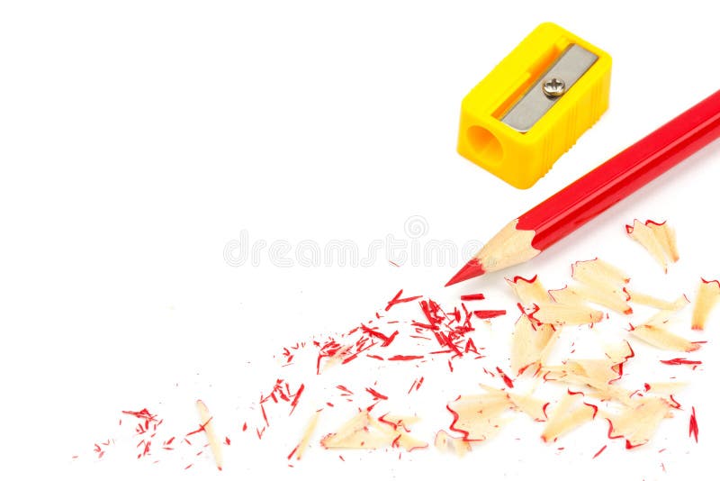 Color pencil and sharpener stock image. Image of knife - 122670957