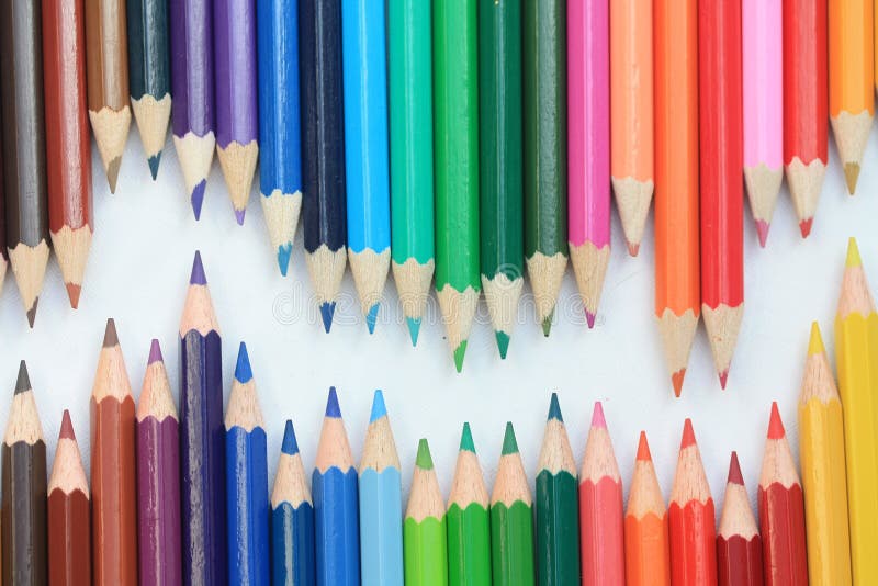 Color pencils stock photo. Image of spectrum, decorating - 10805910