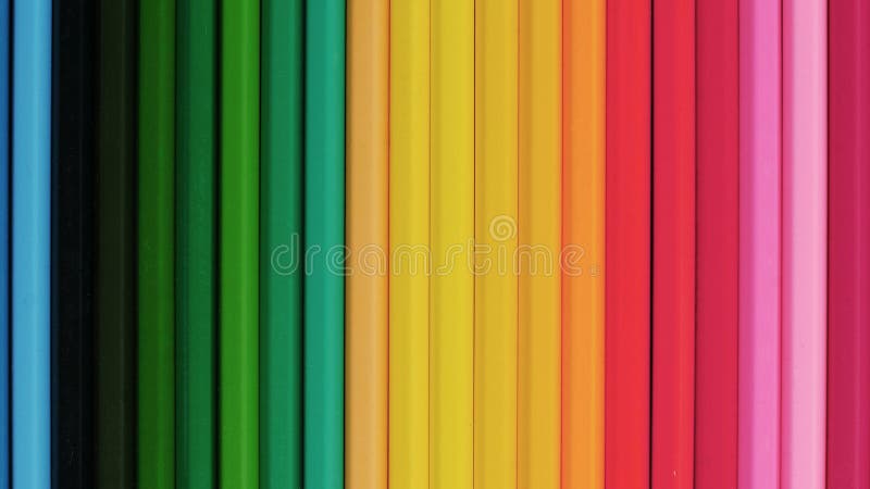 Color Pencils. Colorful Gradient Stock Photo - Image of bright, paint ...