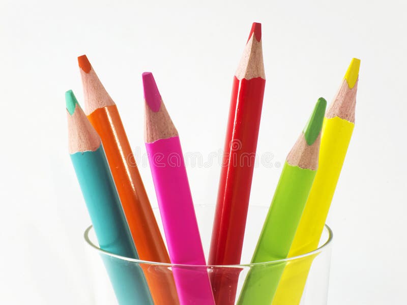 Color pencils stock photo. Image of closeup, school, drawing - 30939054