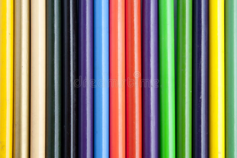 Color Pencils Stack Texture Stock Photo - Image of orange, gradation ...