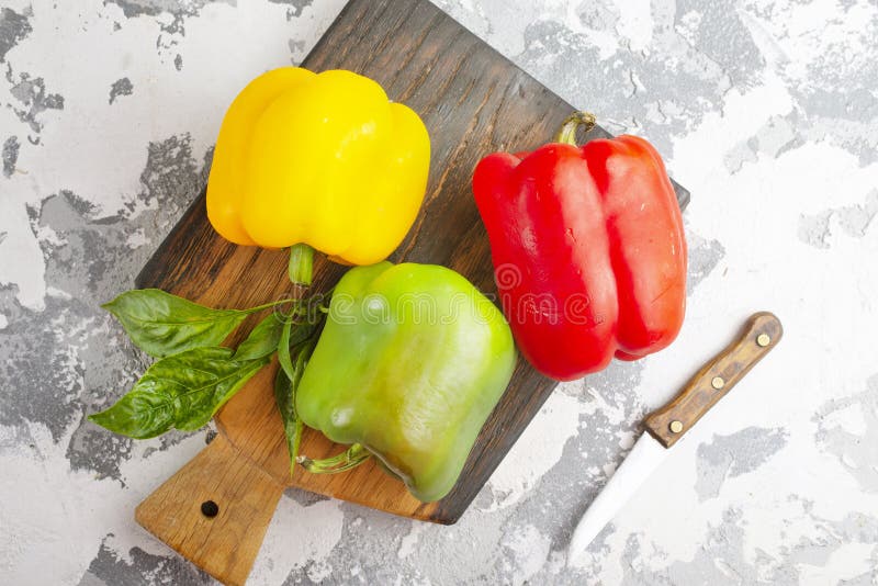 Color pepper stock image. Image of market, cooking, health - 167628019