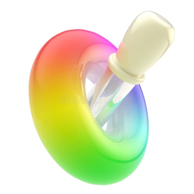 Color Picker Icon: Gradient Palette and Dropper Stock Illustration ...