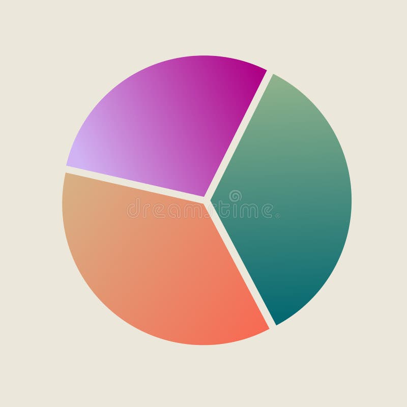 Color pie chart stock vector. Illustration of diagram - 109697090