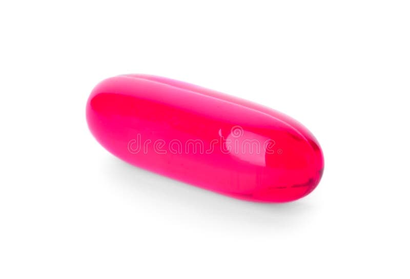 Color Pill on White. Medical Treatment Stock Photo - Image of care ...