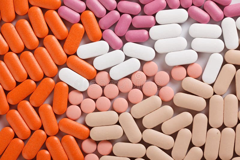 Color pills stock image. Image of pharmaceutical, narcotic - 13264121