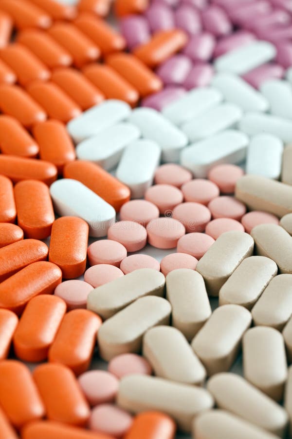 Color pills stock photo. Image of care, pharmacy, antibiotic - 13264124