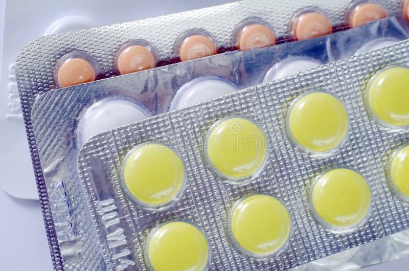 Color pills stock image. Image of closeup, painkiller - 23166621