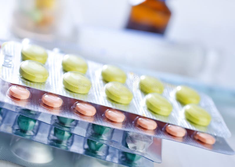 Color pills stock photo. Image of medical, closeup, hospital - 37849394