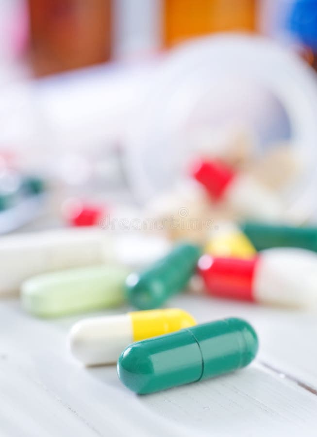 Color pills stock image. Image of objects, medical, health - 37849495