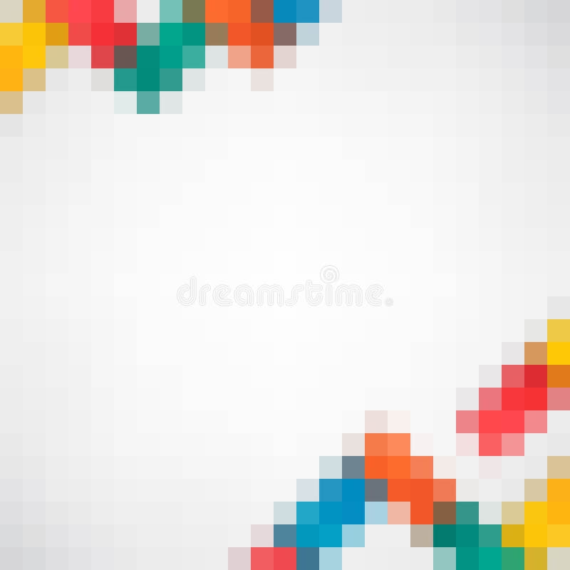 Color Pixel Background. Design for Presentation Background. Eps 10 ...