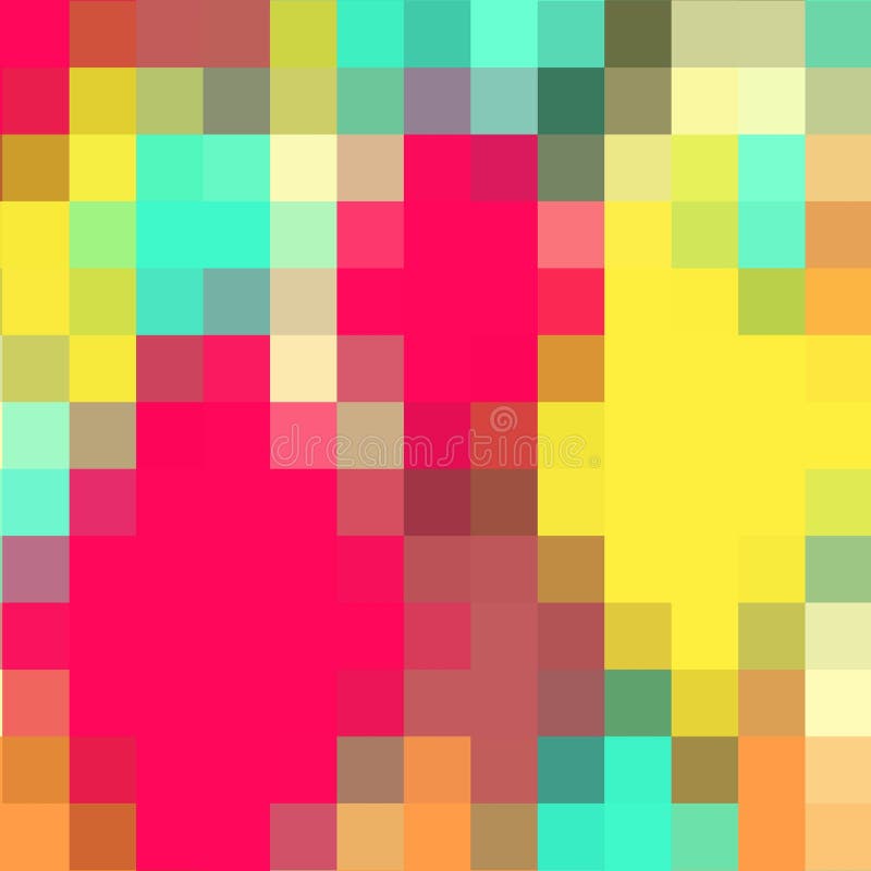 Color Pixel Background. Polygonal Colored Background. Eps 10 Stock ...