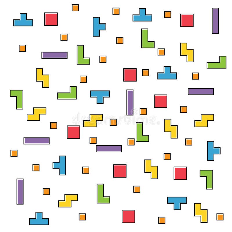 Color Pixel Design Pattern, Puzzle Style Pattern , Logic Fun Game ...