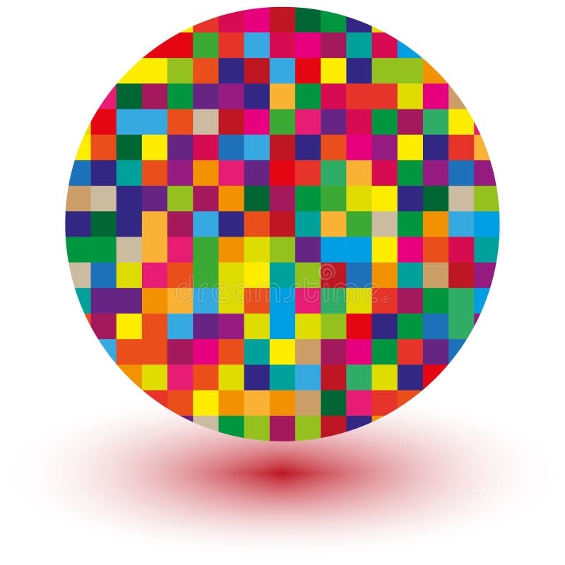 Digital Pattern Round Stock Illustrations – 192,482 Digital Pattern ...