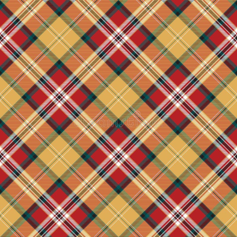 Color Plaid Seamless Pattern Stock Vector - Illustration of checkered ...