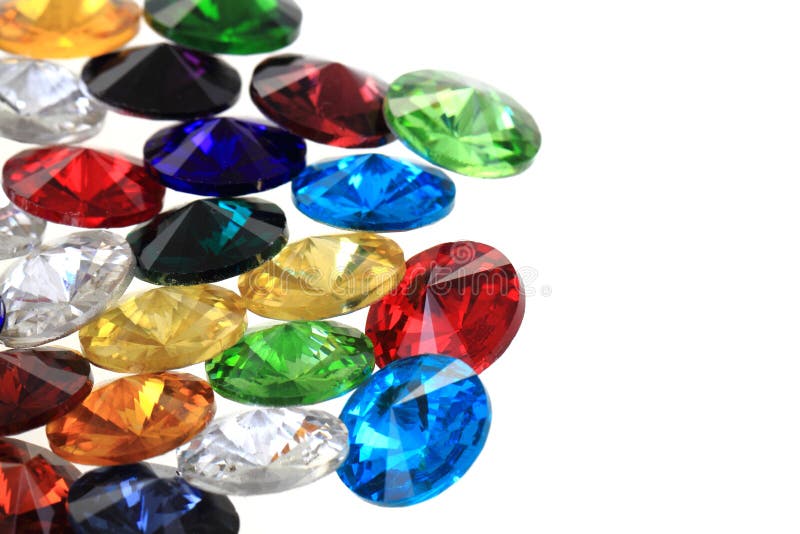 Color Plastic Diamonds Texture Stock Photo - Image of blue, glamour ...