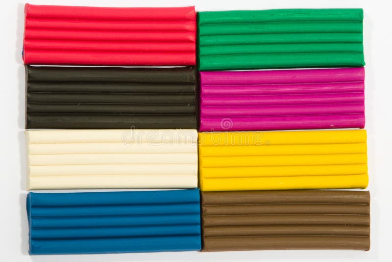 Color Plasticine For Children Stock Photo - Image of abstract ...