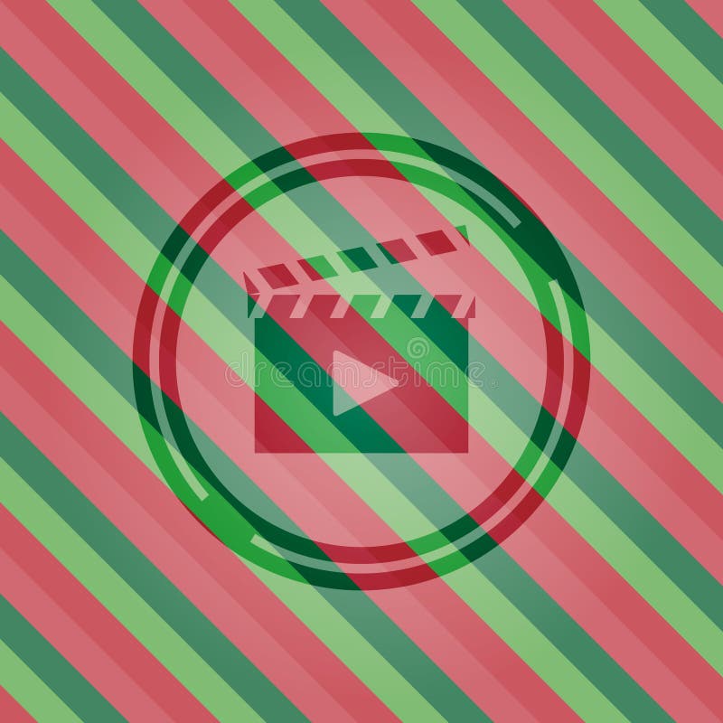 Color Play Video Icon. Stock Vector Stock Vector - Illustration of sign ...