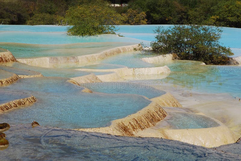 Color pool stock photo. Image of muotain, water, xinhe - 3261658